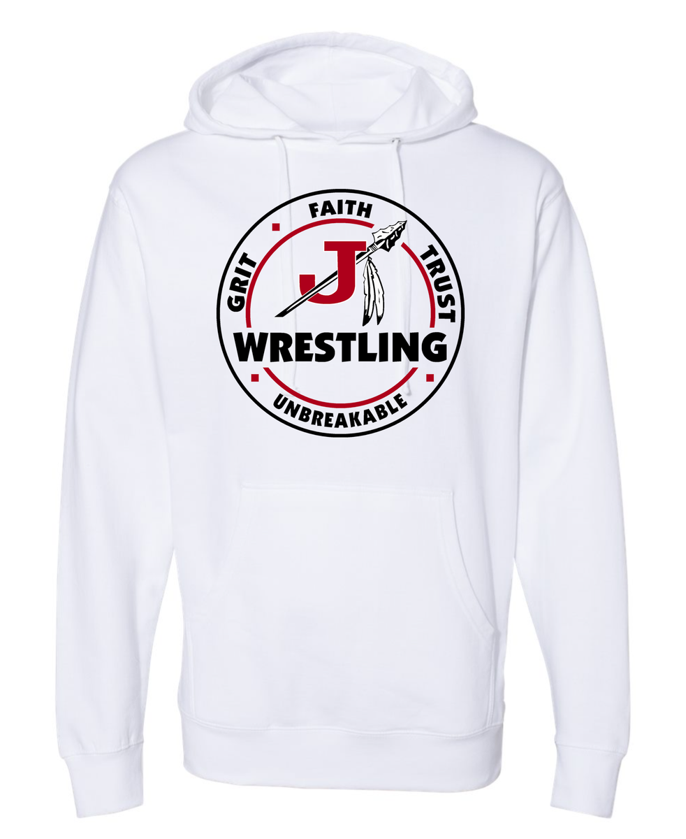 Jackson Wrestling Hooded Sweatshirt – Stitched & Stamped
